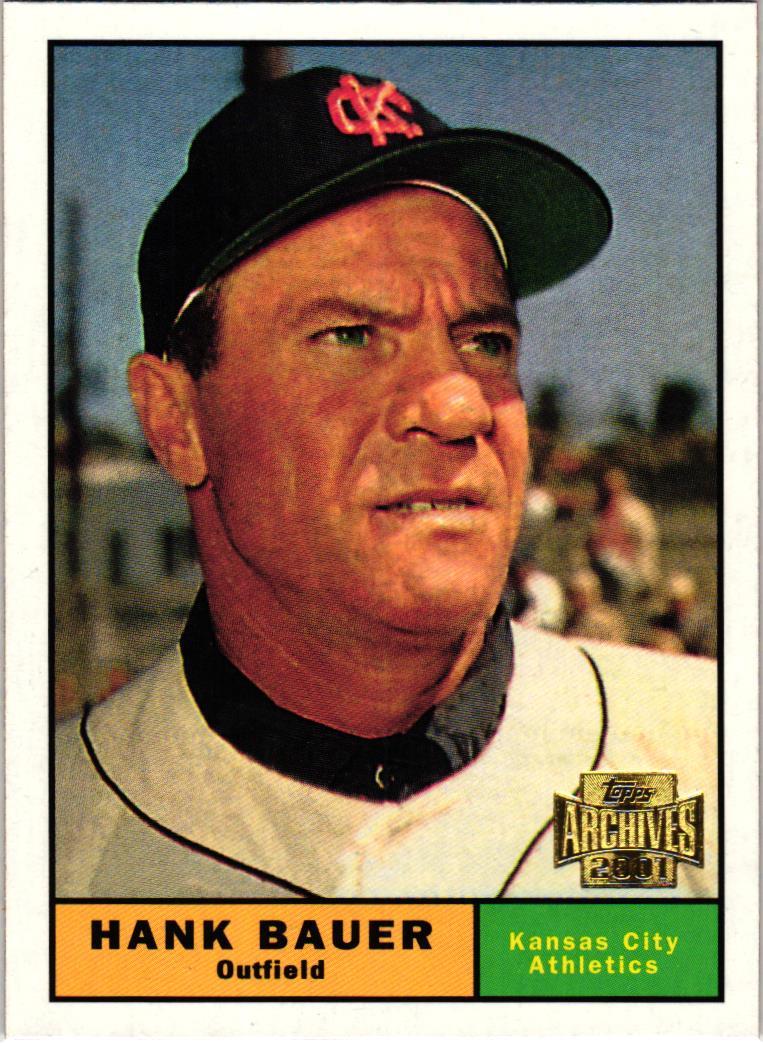 2001 Topps Archives - #333 Hank Bauer for sale online | eBay