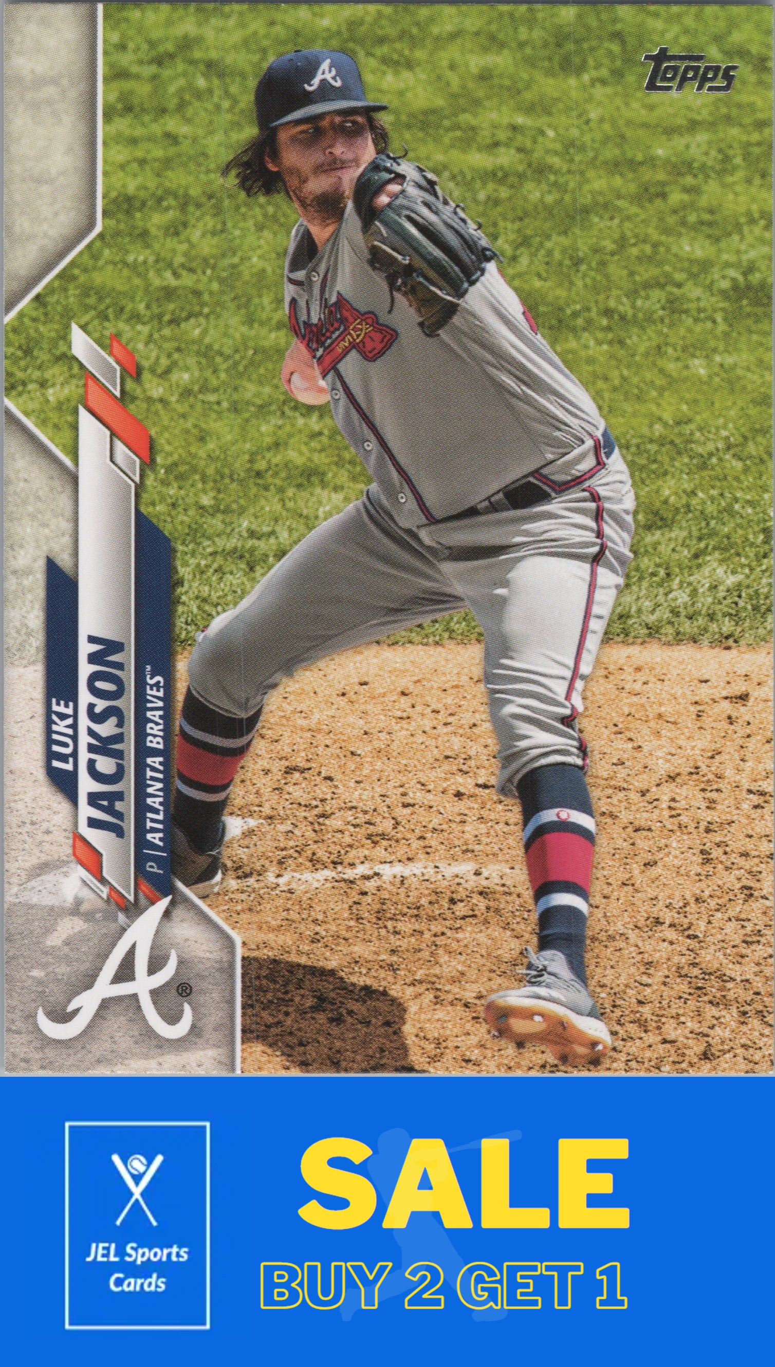 2020 Topps # 215 Luke Jackson | eBay