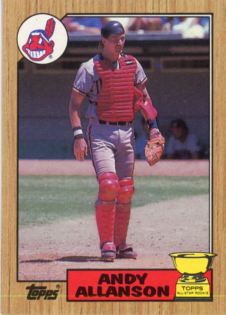1987 Topps #436 Andy Allanson Excellent | eBay